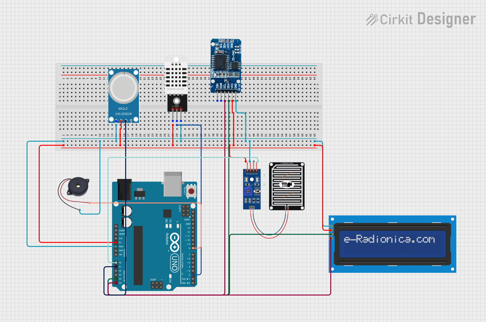 How to Use Humidity and Temperature Sensor (RHT03): Pinouts, Specs, and Examples | Cirkit Designer