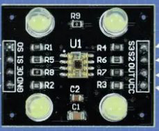 How to Use Color Module: Pinouts, Specs, and Examples | Cirkit Designer