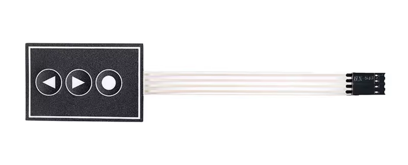 How to Use 1x3 membrane keypad: Pinouts, Specs, and Examples | Cirkit ...