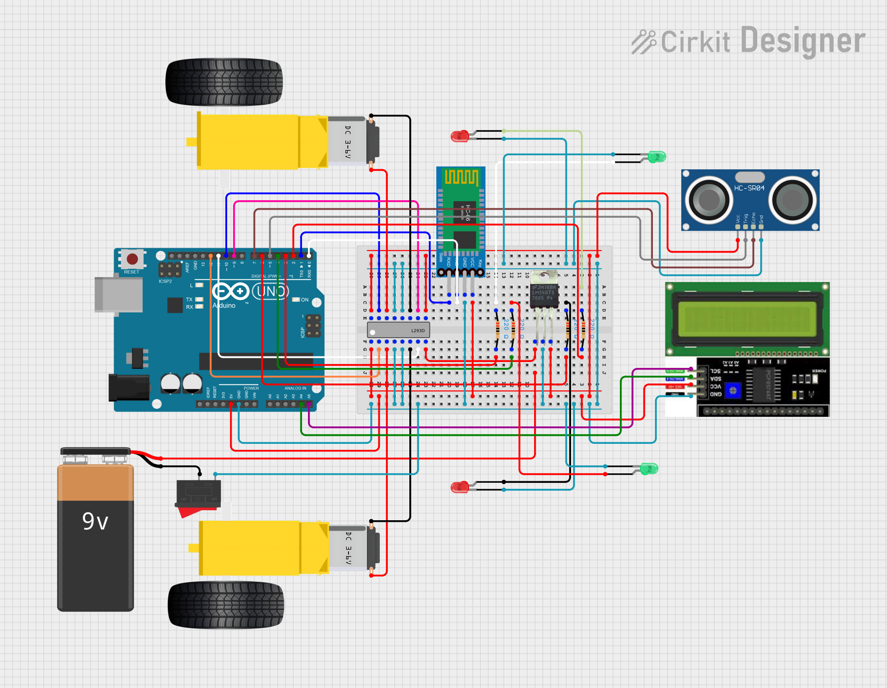 How to Use RedBot MainBoard: Pinouts, Specs, and Examples | Cirkit Designer
