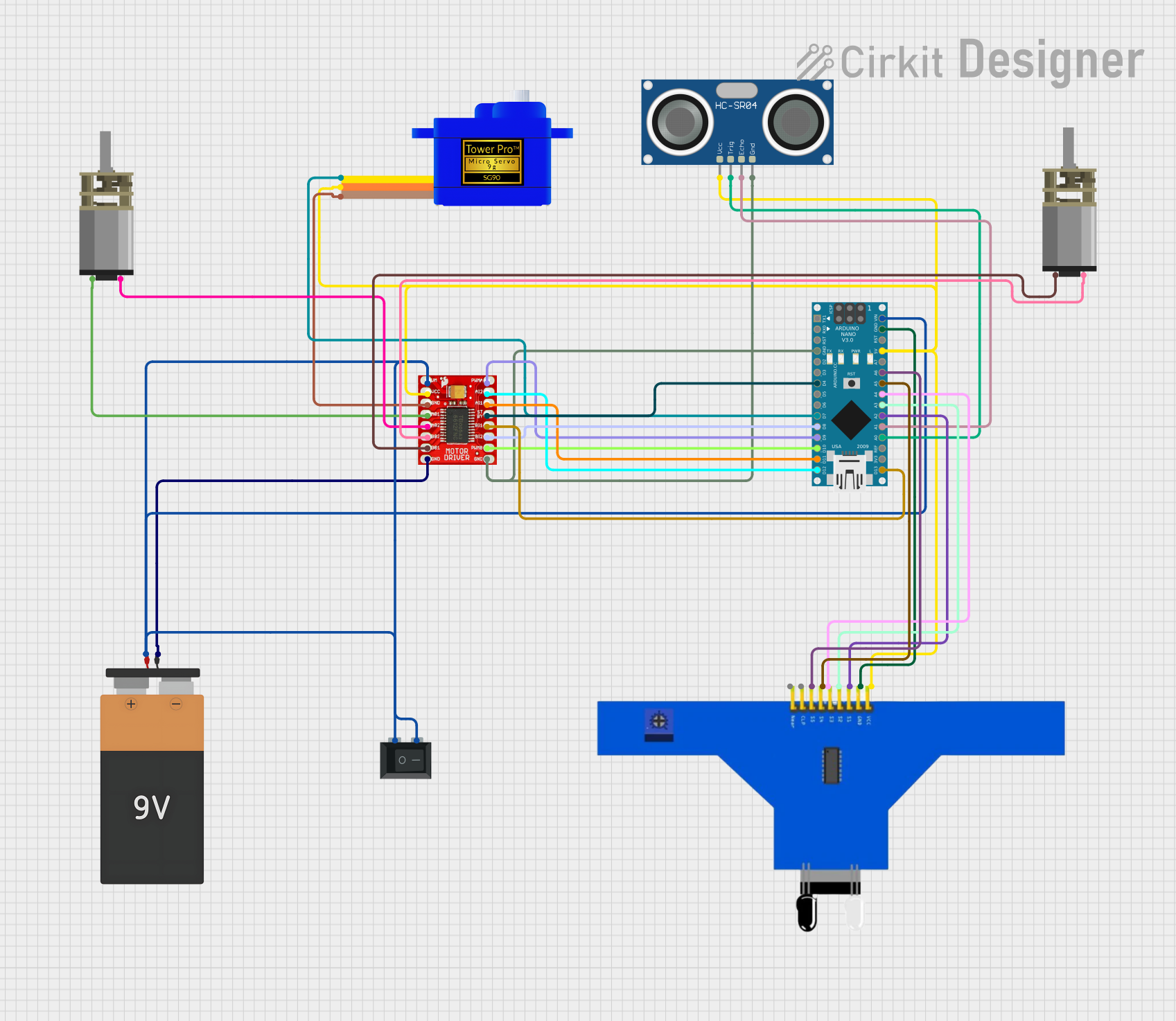 How to Use Servomotor S05NF: Pinouts, Specs, and Examples | Cirkit Designer