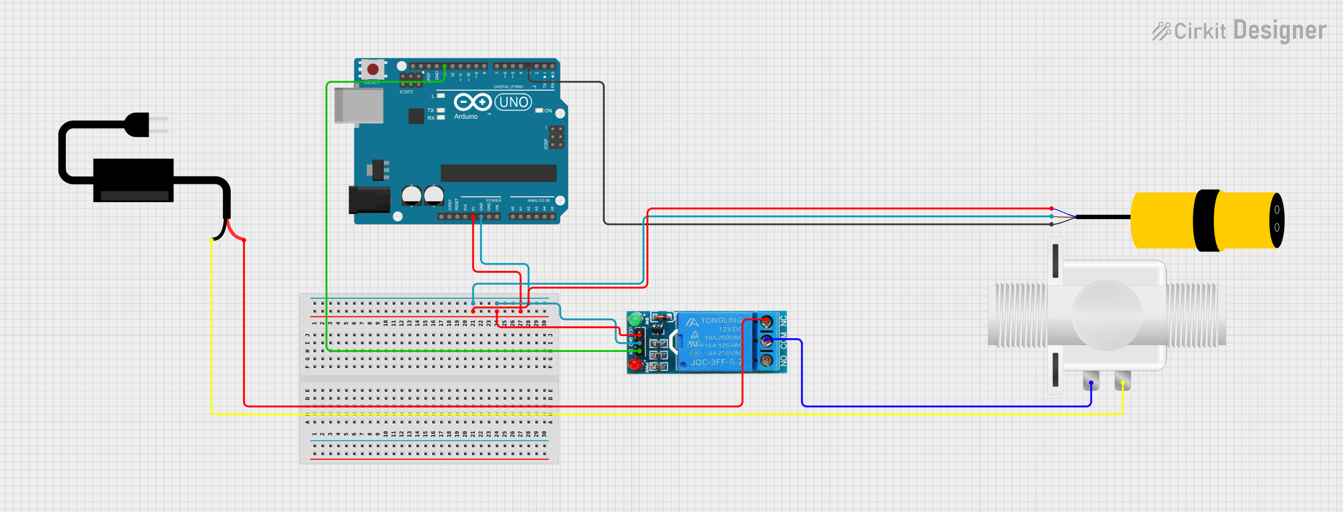 Arduino Controlled Relay For Automated Solenoid Valve Operation How To Guide And Editable