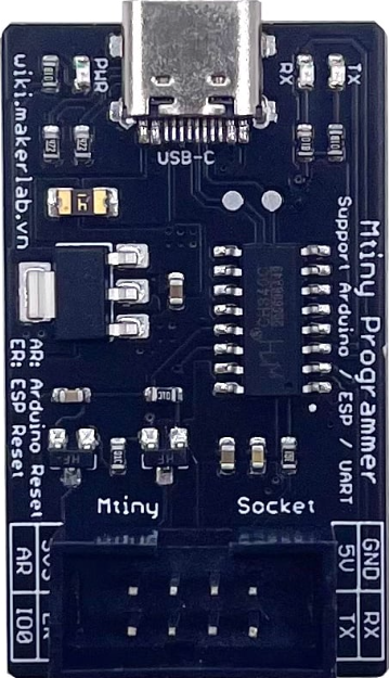 How to Use MTiny Programmer: Pinouts, Specs, and Examples | Cirkit Designer