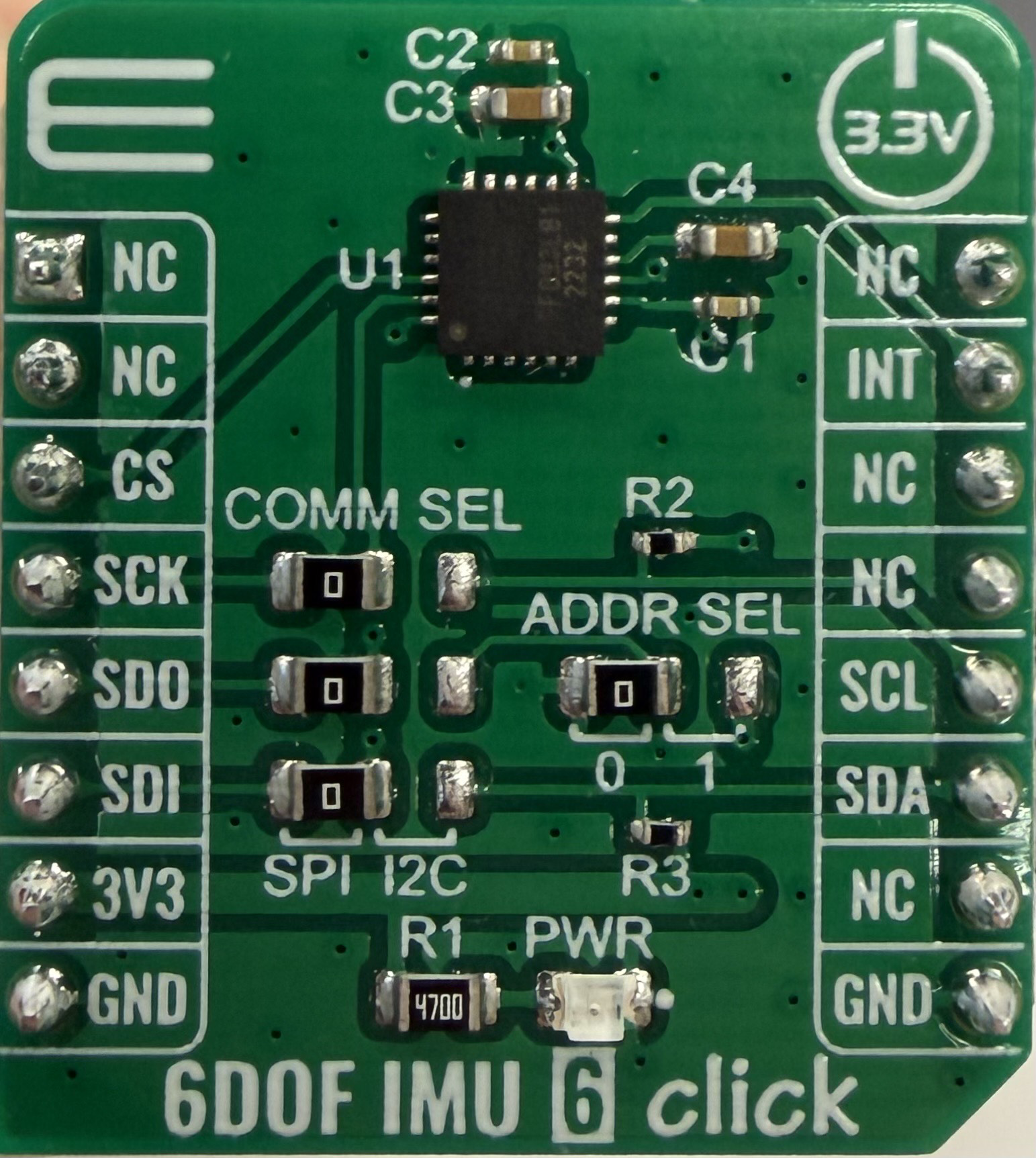 How to Use 6DOF IMU 6 Click: Pinouts, Specs, and Examples | Cirkit Designer