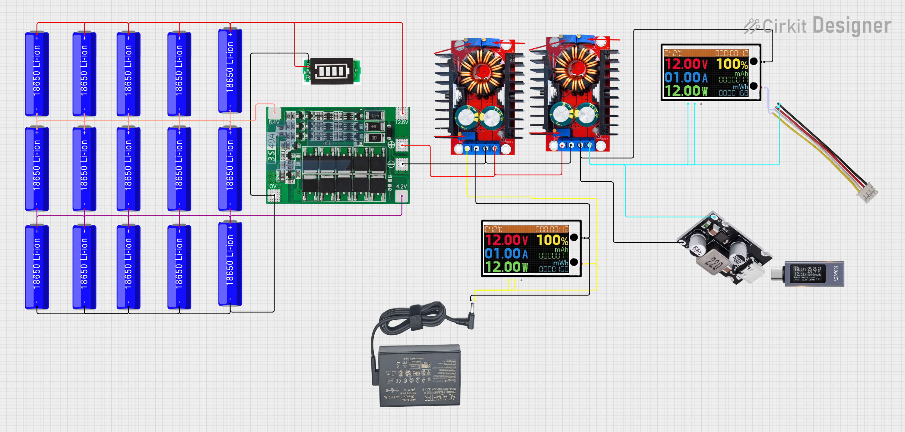 How to Use 2S 7.4V 13A 18650 Lithium Battery Protection BMS Module: Pinouts, Specs, and Examples ...