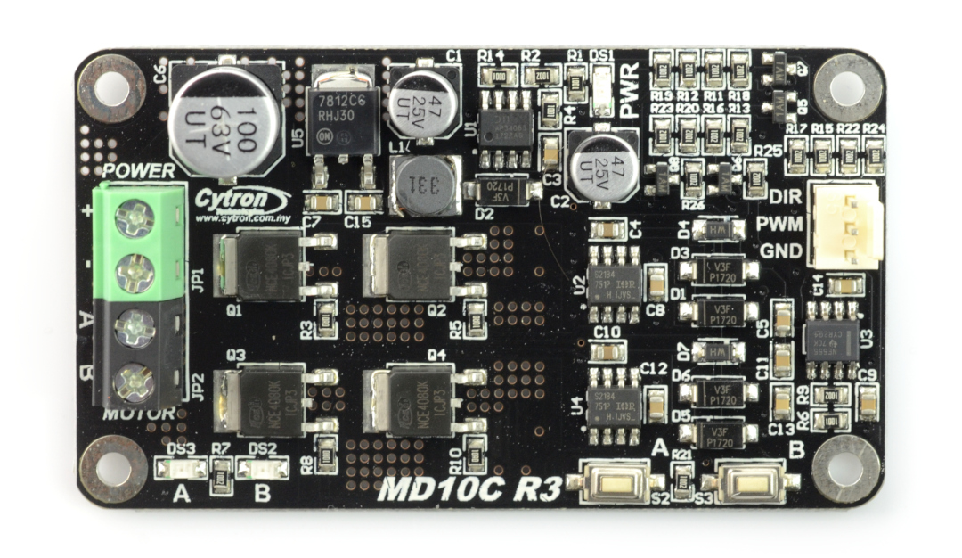 How to Use MD 10C R3: Pinouts, Specs, and Examples | Cirkit Designer
