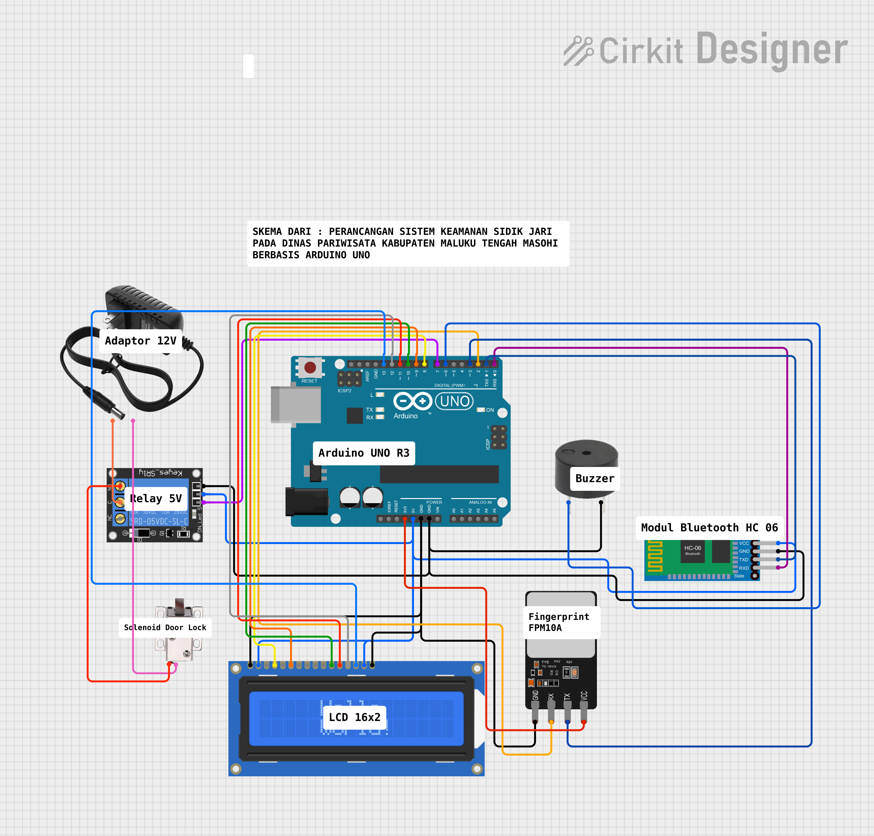 (tanpa adaptor) PROJECT AKHIR (SISTEM SIDIK JARI) - How-to Guide and ...