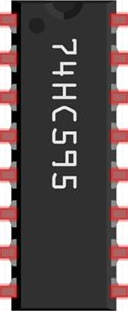 How to Use 74HC595: Pinouts, Specs, and Examples | Cirkit Designer