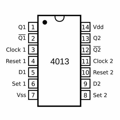How to Use HEF4013B: Pinouts, Specs, and Examples | Cirkit Designer