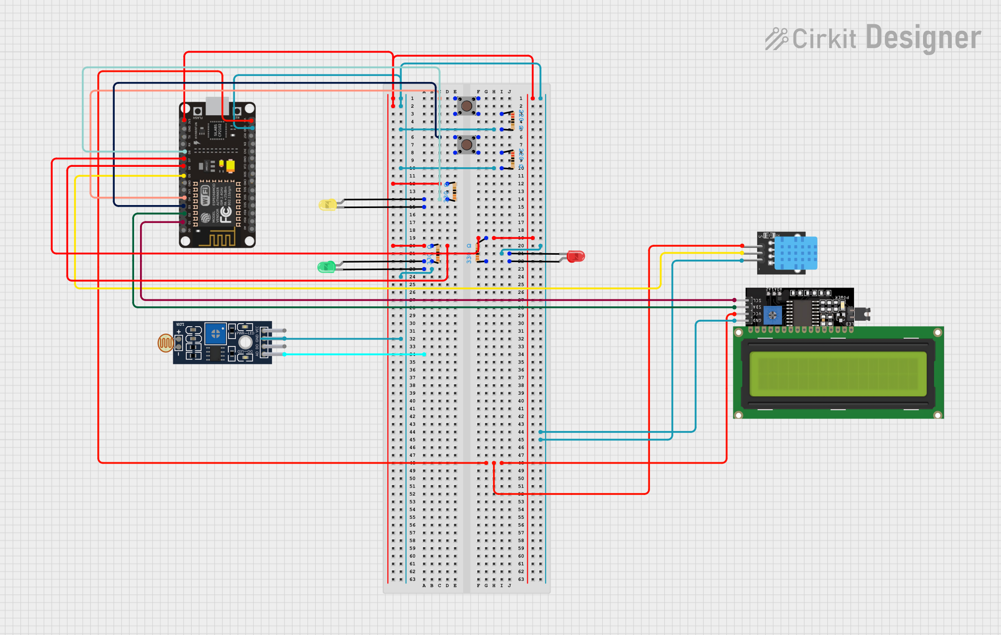 Wi-Fi Enabled Environmental Monitoring Station with Interactive ...