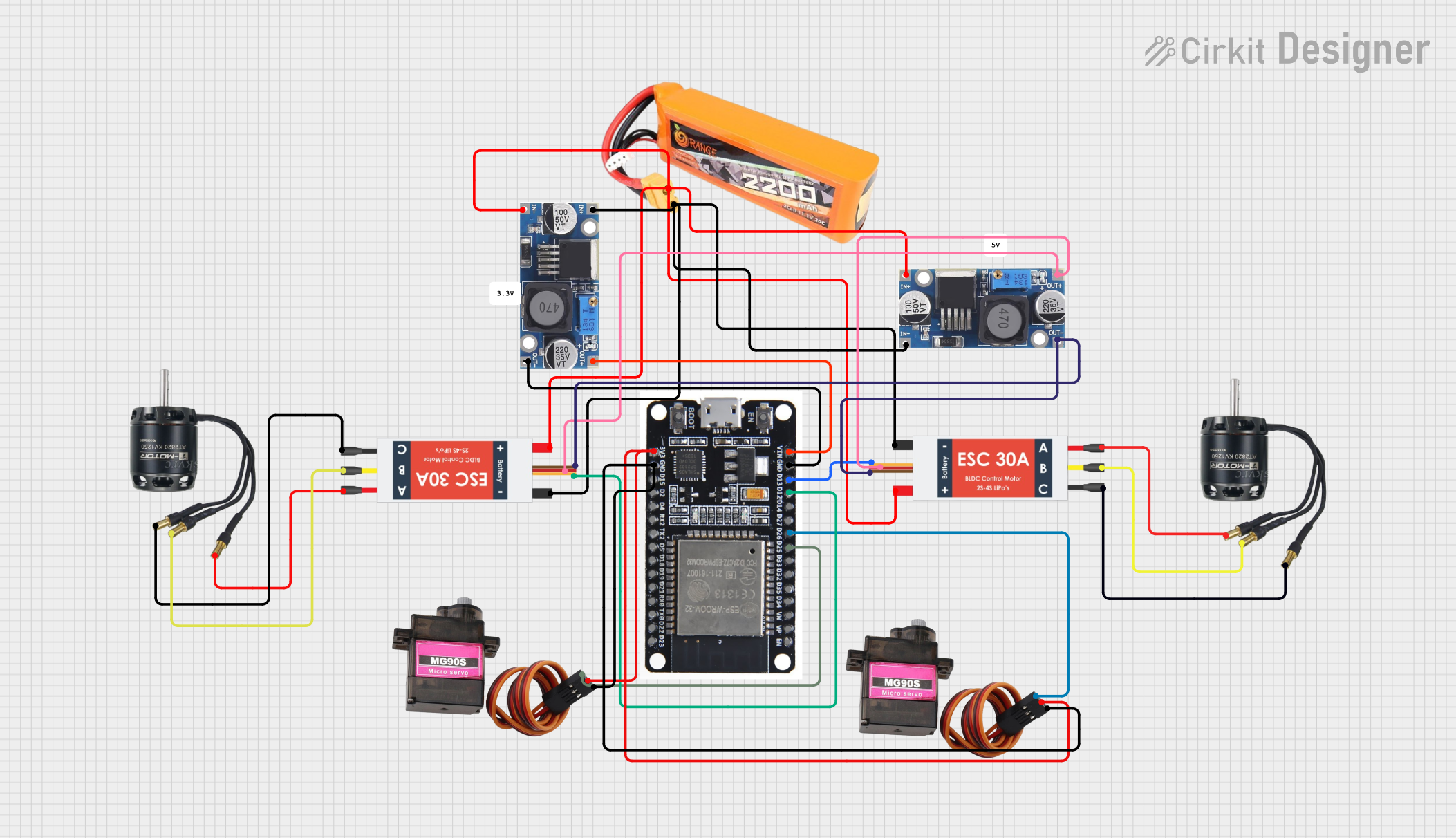 How to Use BLDC MOTOR: Pinouts, Specs, and Examples | Cirkit Designer