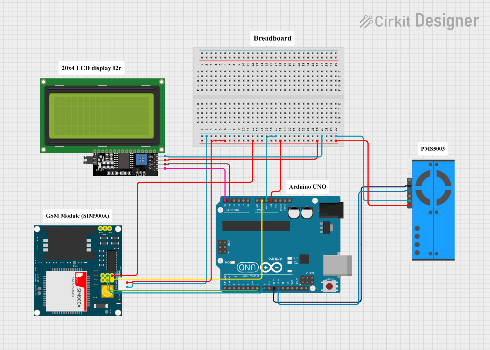 How to Use PM2.5: Pinouts, Specs, and Examples | Cirkit Designer