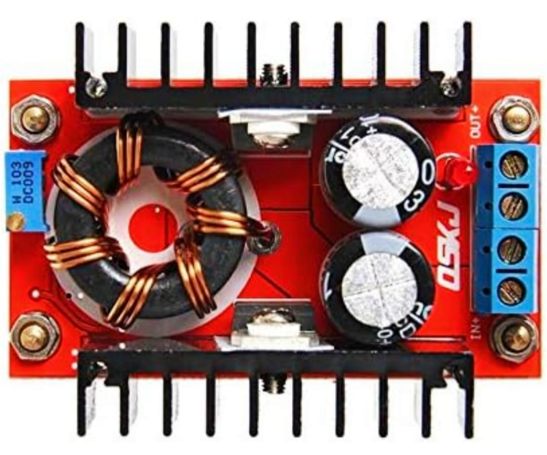 How to Use DC-DC Step up booster converter 5A: Pinouts, Specs, and ...